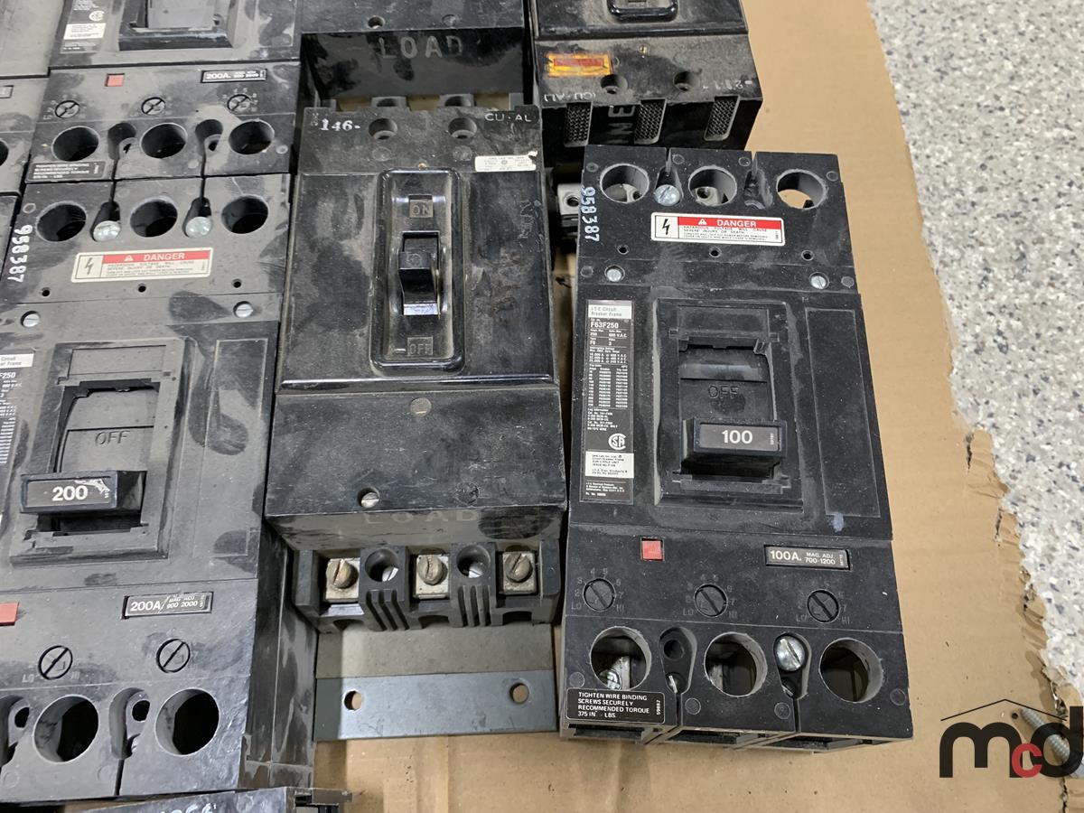 Pallet of Circuit Breakers
